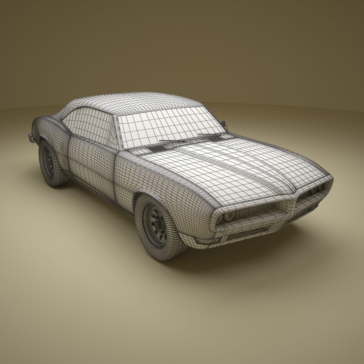 Car Base Mesh by deepocean3d | 3DOcean
