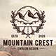 Mountain Crest Logo Template, Logo Templates | GraphicRiver