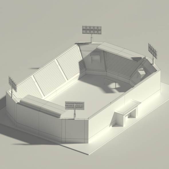 Low Poly Stadium by berkerdag | 3DOcean
