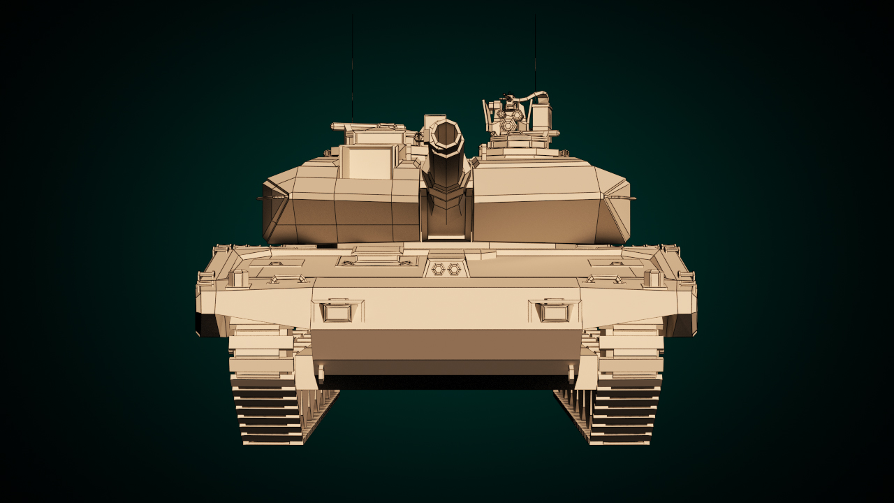 Low Poly Tank 04 by Linder-Media | 3DOcean