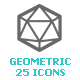 Geometric Shapes Mini Icon, Icons | GraphicRiver