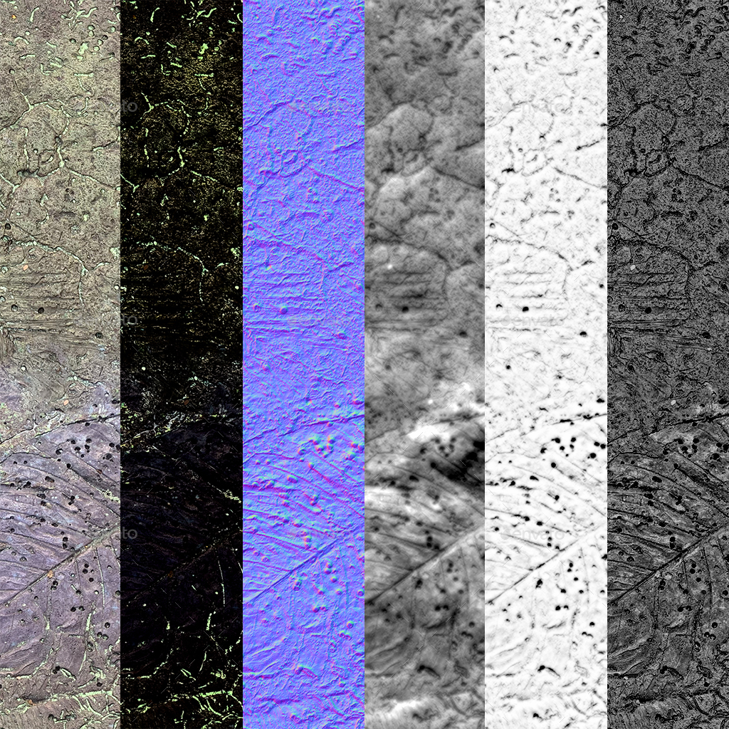 Alien Phosphorescent Ground Seamless Texture 2 by Lucky_Fingers | 3DOcean