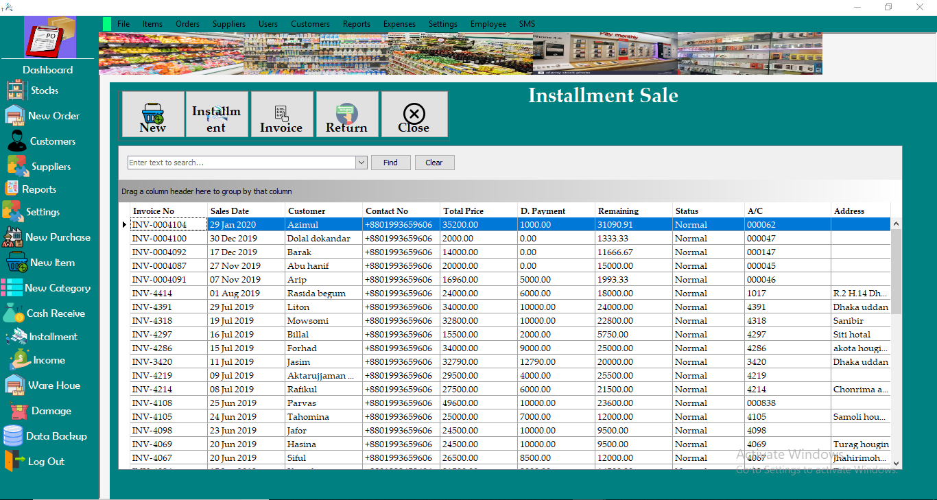 Electronics Shop Management Software by polo_khan | CodeCanyon