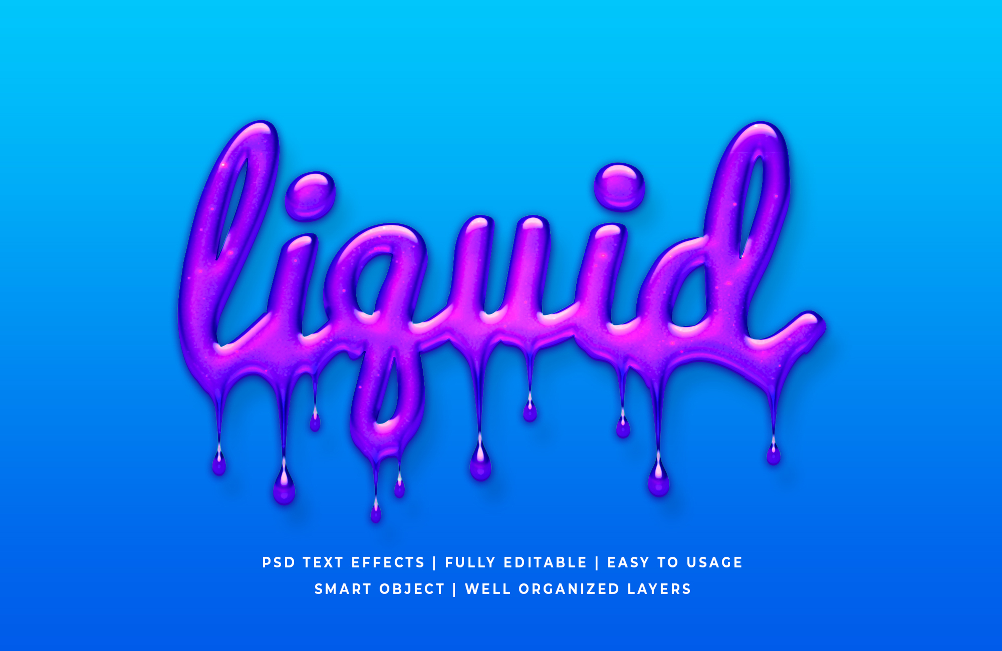 Liquid Oil Text Style Effect Mockup, Add-ons | GraphicRiver