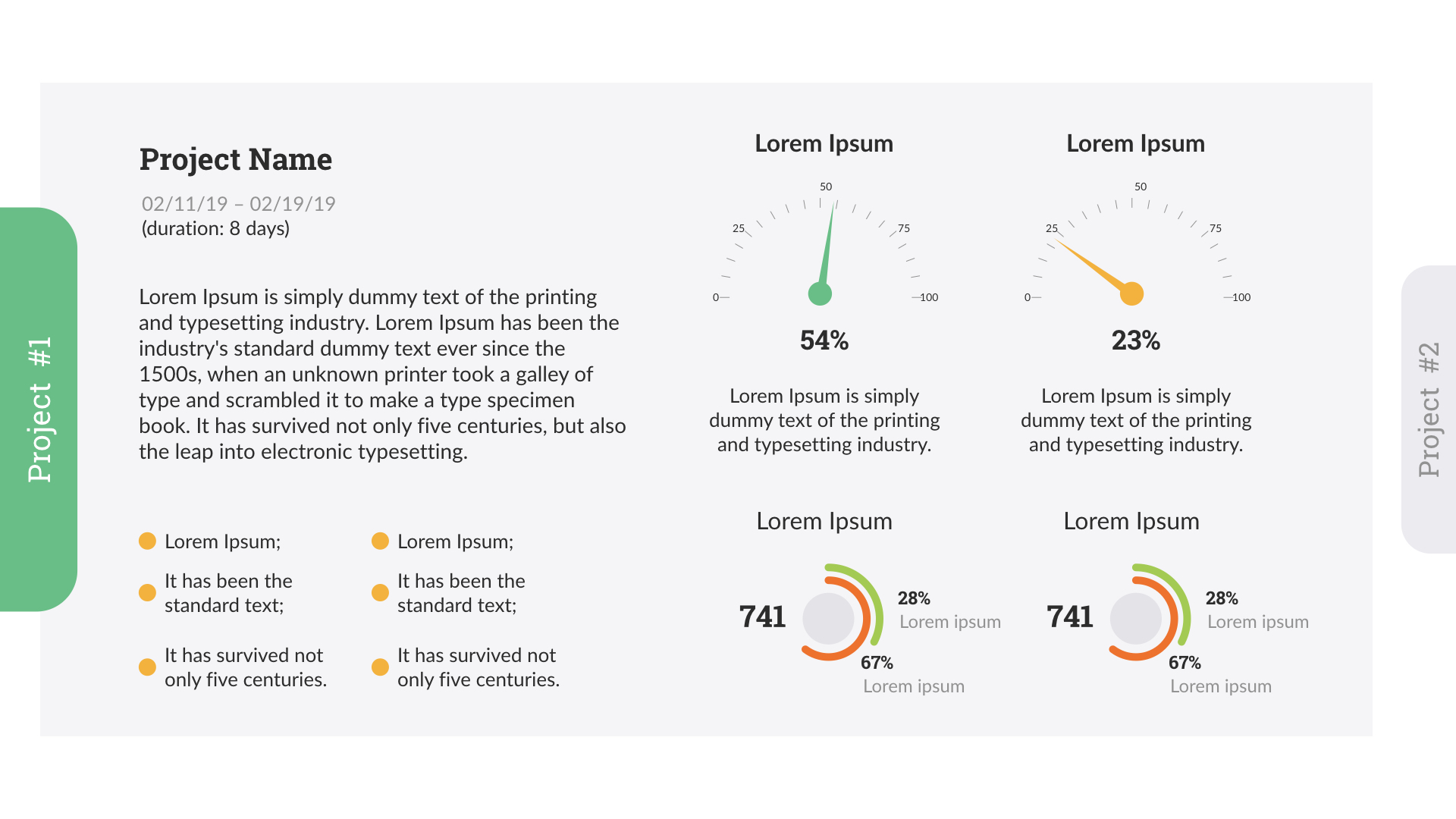 Project Status Keynote Presentation Template by SanaNik | GraphicRiver