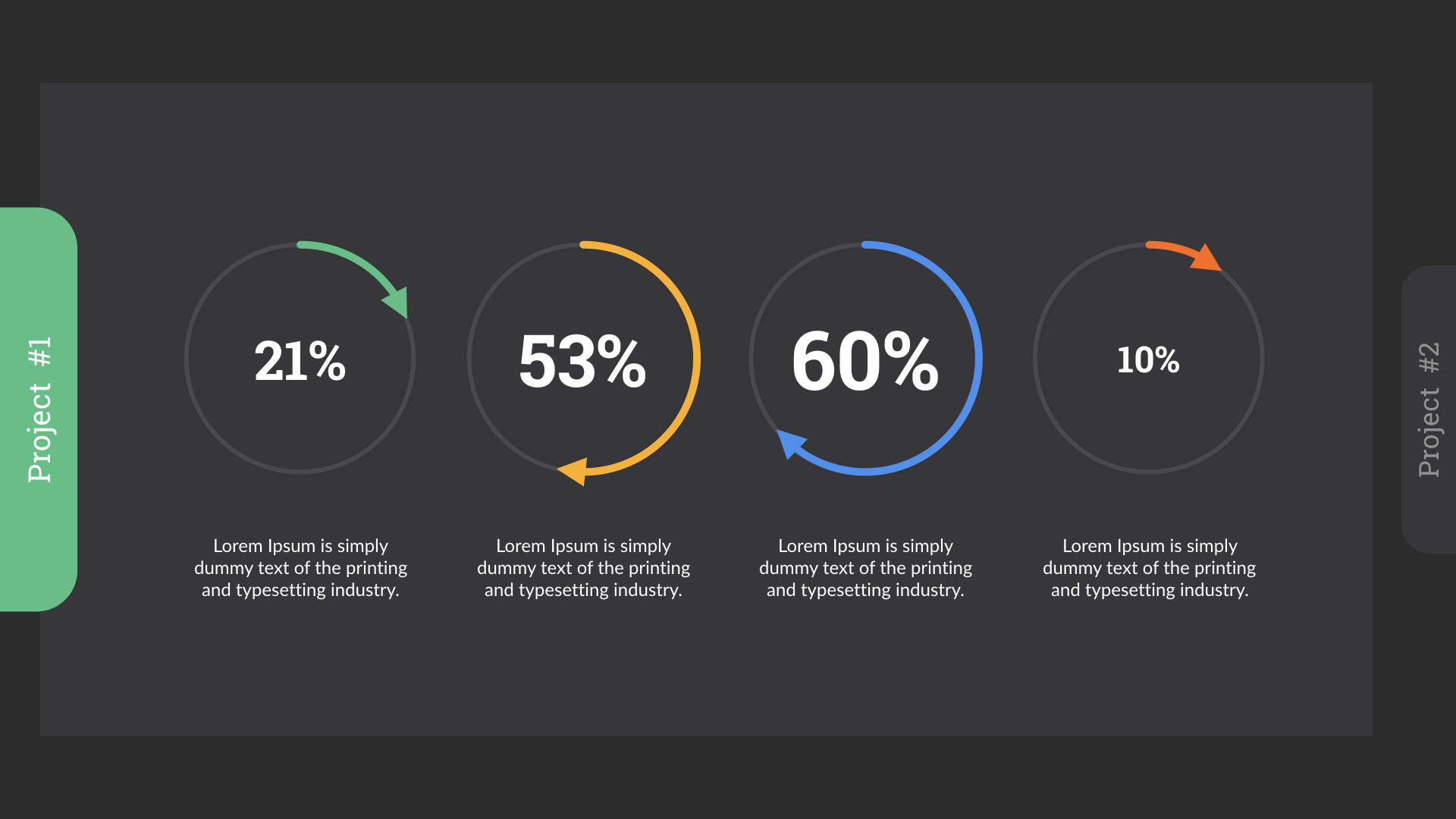 Project Status Keynote Presentation Template by SanaNik | GraphicRiver