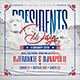 Presidents Day Flyer, Print Templates | GraphicRiver