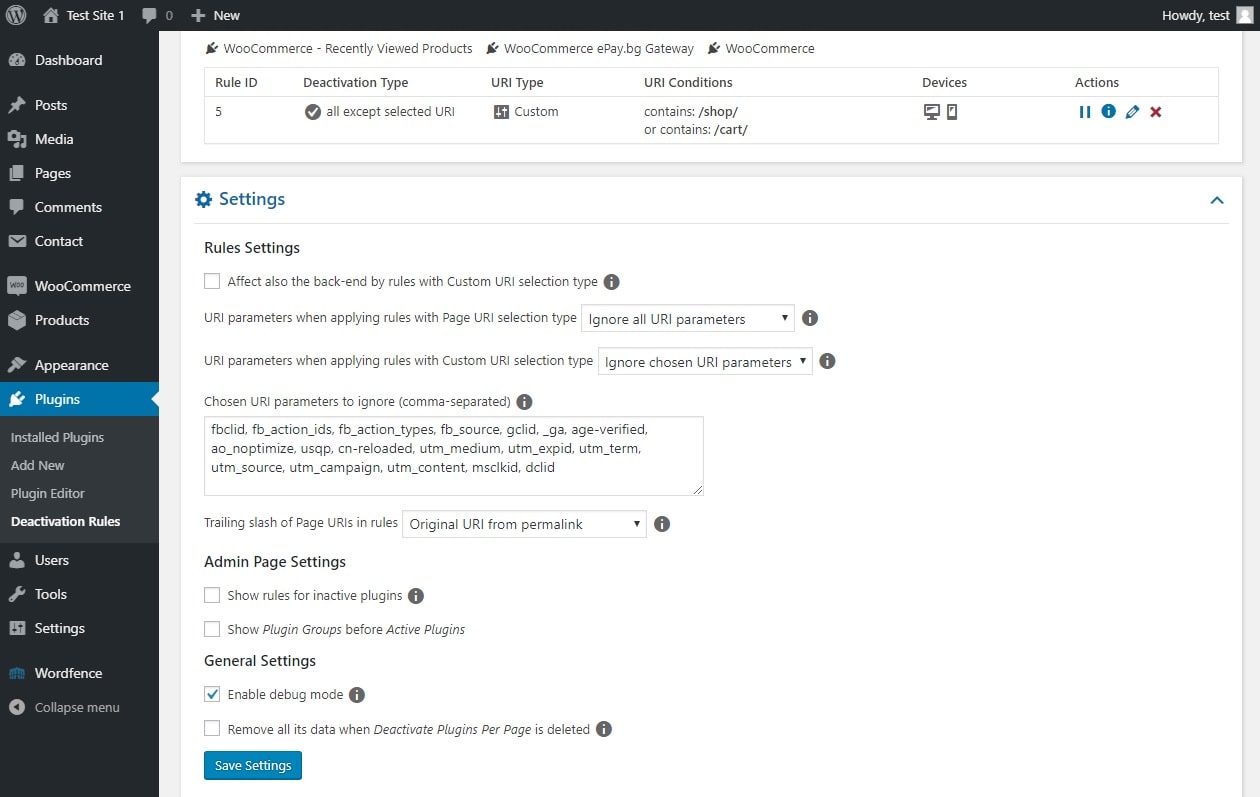 Deactivate Plugins Per Page - Improve WordPress Performance by nikolaydev