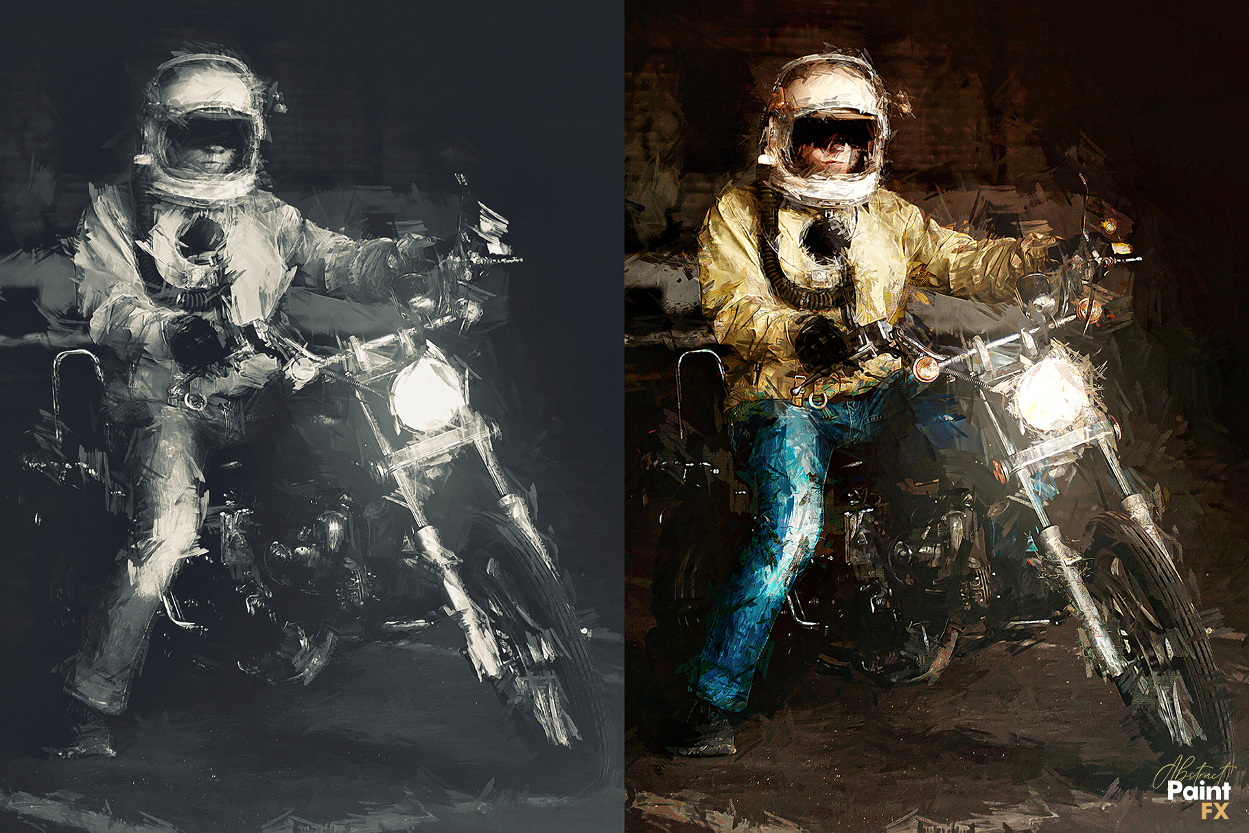 Abstract Paint FX Photoshop Add-On, Add-ons | GraphicRiver