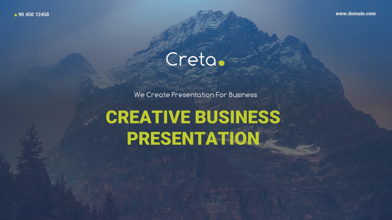 Creta Power Point Presentation Template, Presentation Templates ...