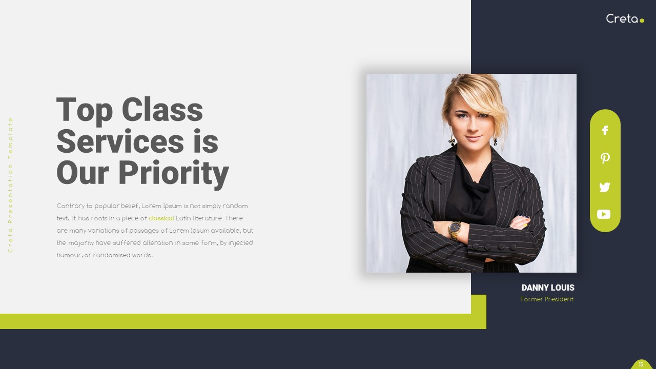 Creta Power Point Presentation Template, Presentation Templates ...