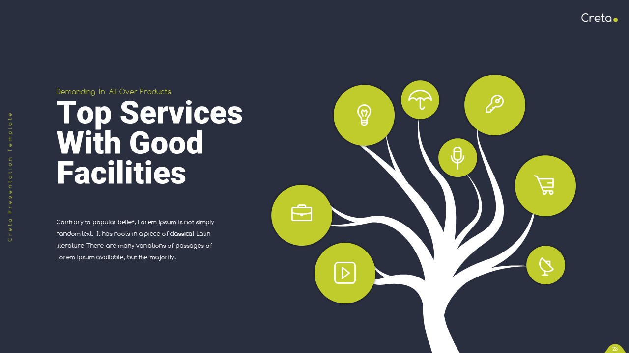 Creta Power Point Presentation Template, Presentation Templates ...