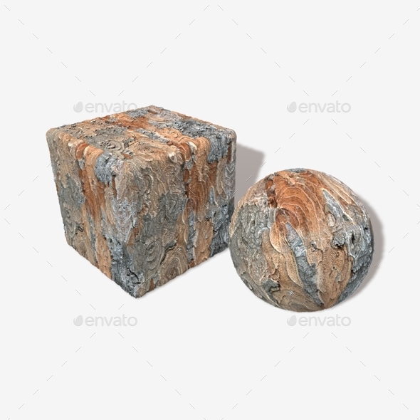 Swirling Tree Bark Seamless Texture 1 by Lucky_Fingers | 3DOcean