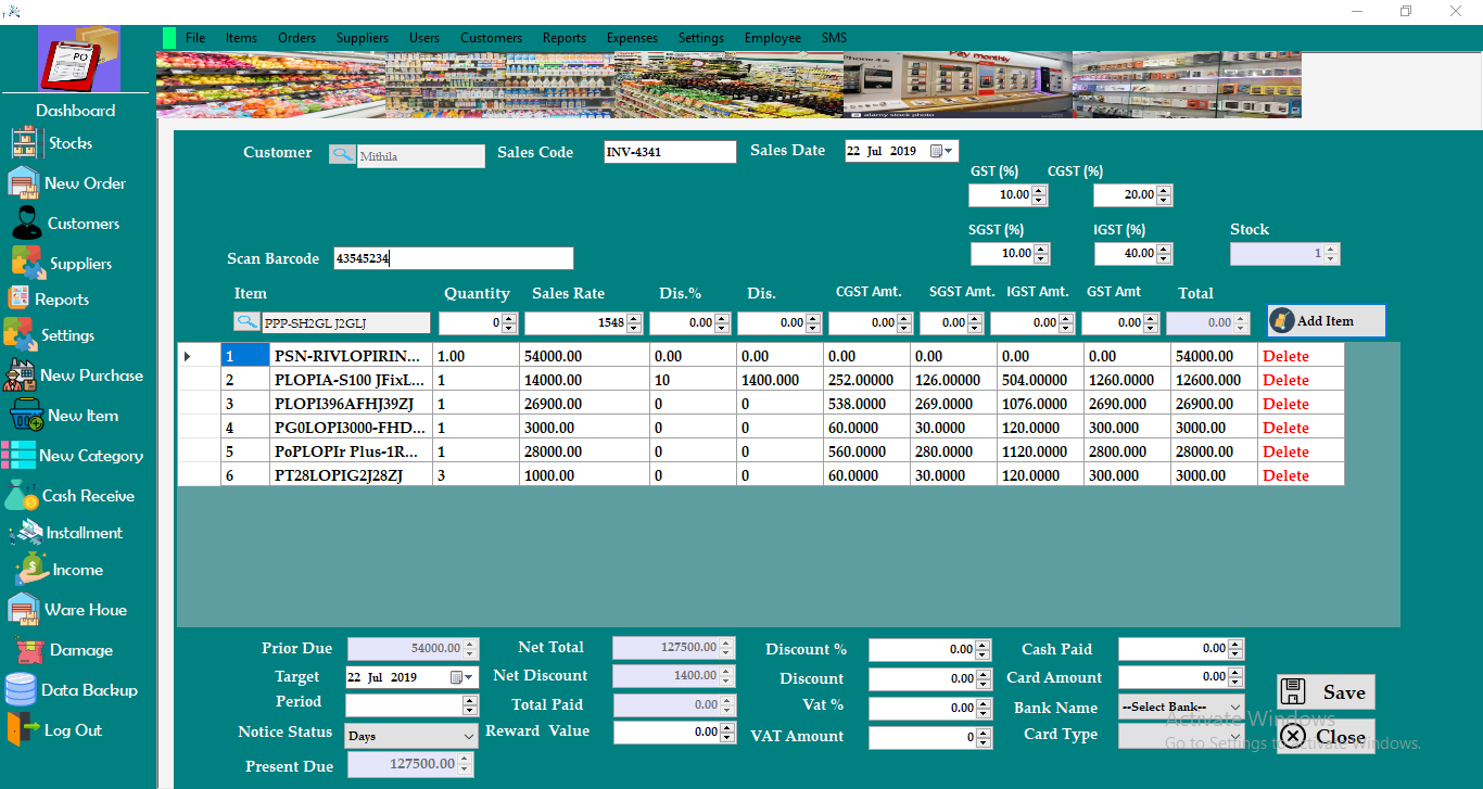 Super shop management software GST Enabled by polo_khan | CodeCanyon
