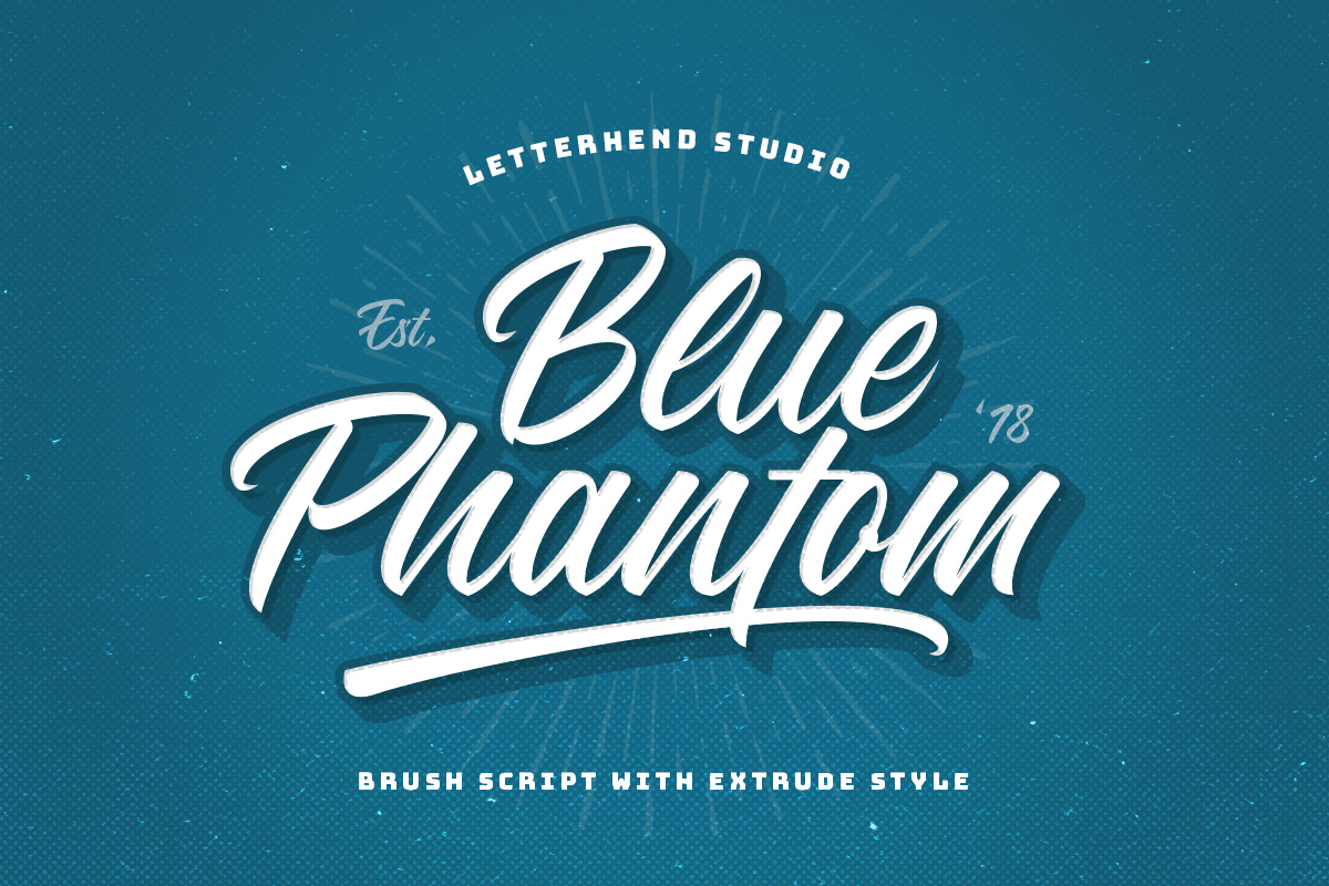 Blue Phantom Script, Fonts | GraphicRiver