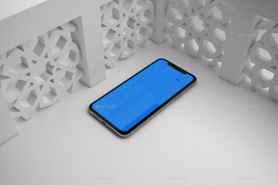 Arabic Phone 11 Mockup, Graphics | GraphicRiver