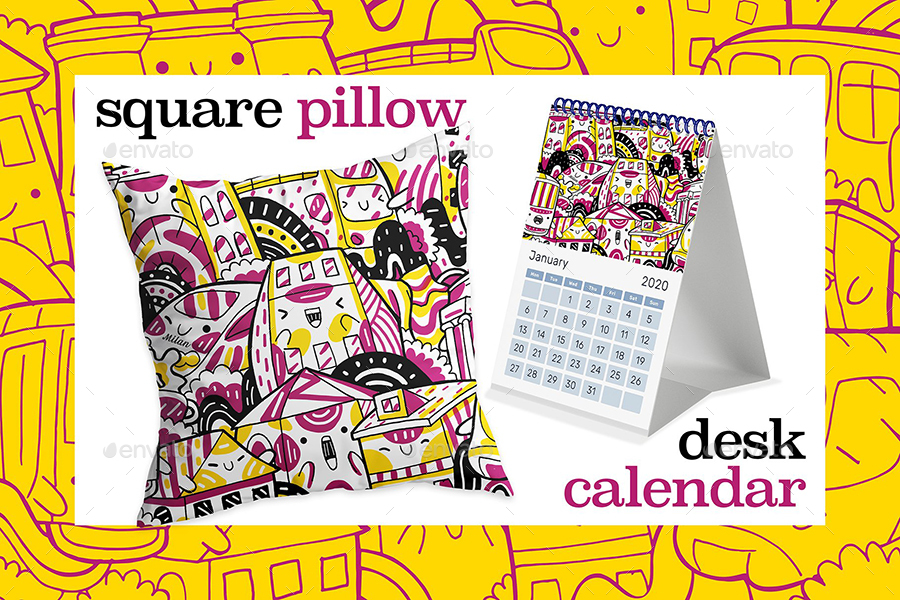 Milan Pattern Illustration, Graphics | GraphicRiver