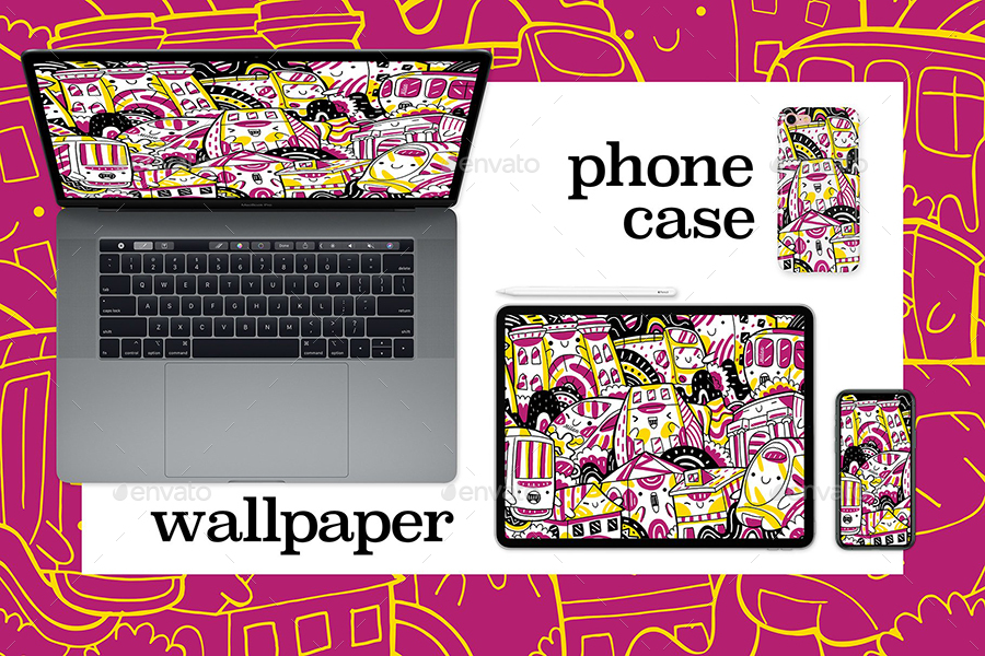 Milan Pattern Illustration, Graphics | GraphicRiver