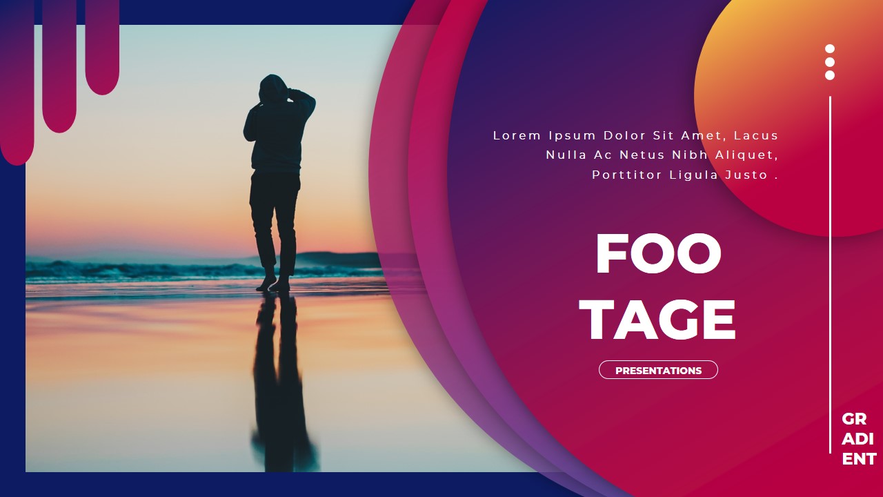 Footage Gradient - Beautiful Creative Powerpoint, Presentation Templates