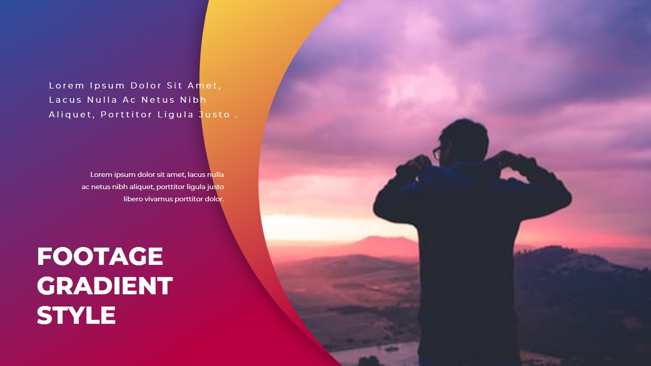 Footage Gradient - Beautiful Creative Powerpoint, Presentation Templates