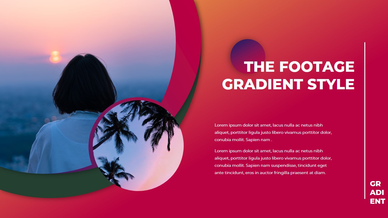 Footage Gradient - Beautiful Creative Powerpoint, Presentation Templates