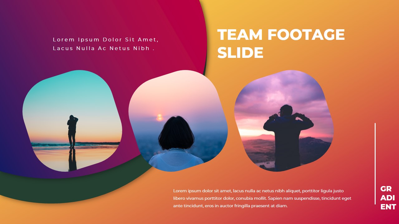 Footage Gradient - Beautiful Creative Powerpoint, Presentation Templates