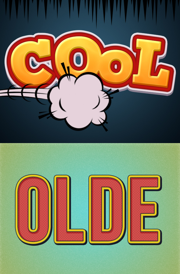 Cartoon and Comic Book Styles Bundle 4, Add-ons | GraphicRiver