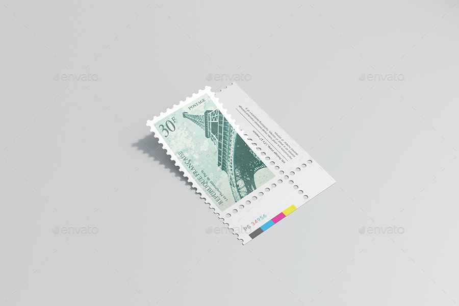 Postage Stamps Mock up.2, Graphics | GraphicRiver