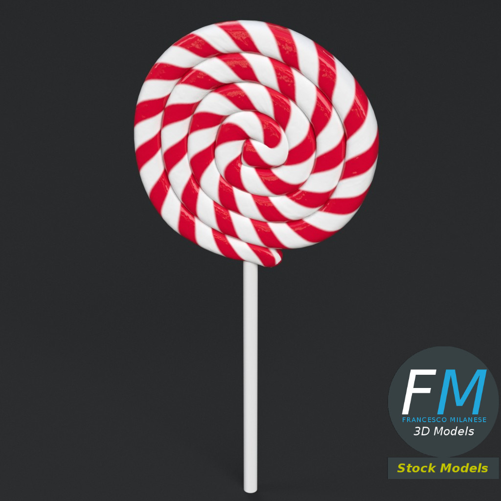 Round lollipop by FrancescoMilanese85 | 3DOcean