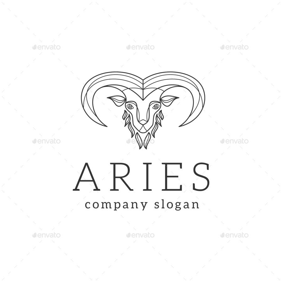 Aries - Goat Logo, Logo Templates | GraphicRiver