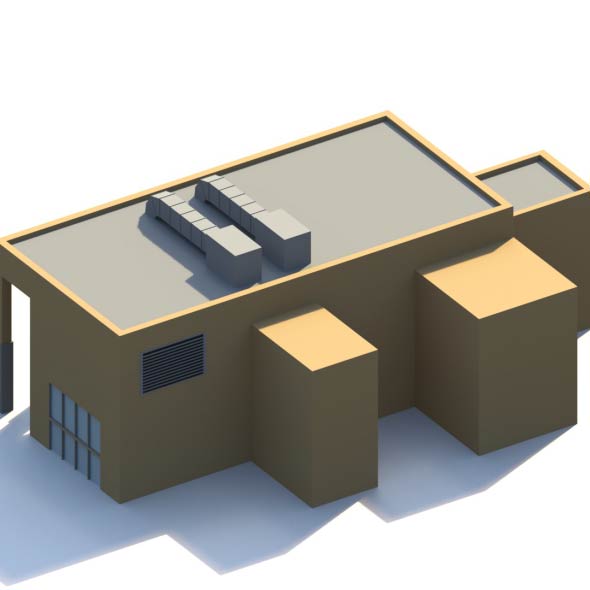 Low Poly Holiday Restaurant by berkerdag | 3DOcean