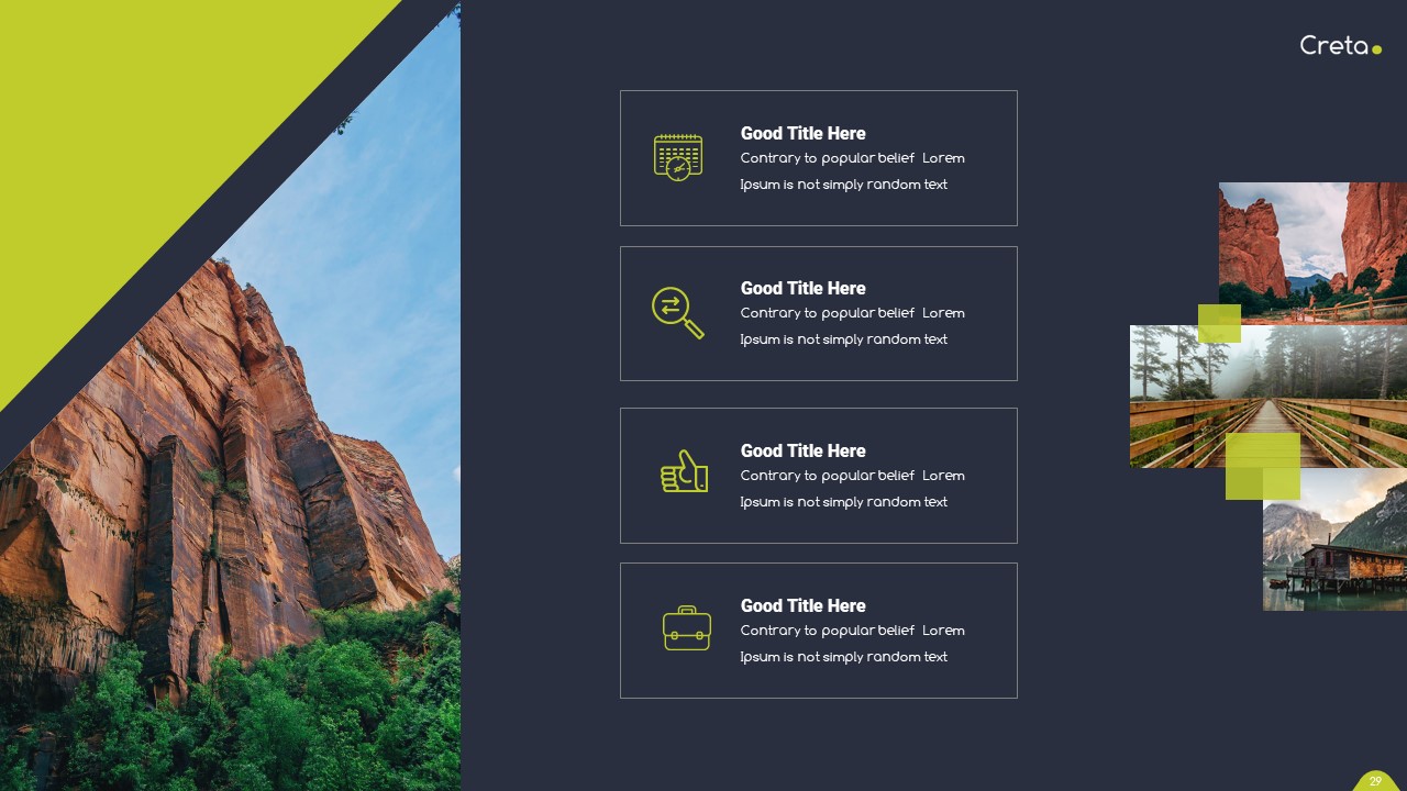 Creta Google Slide Presentation Template, Presentation Templates ...