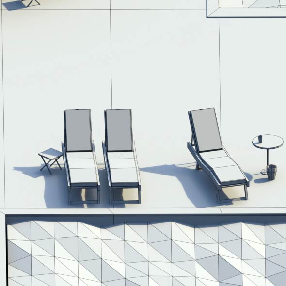 Low Poly Swimming Pools by berkerdag | 3DOcean