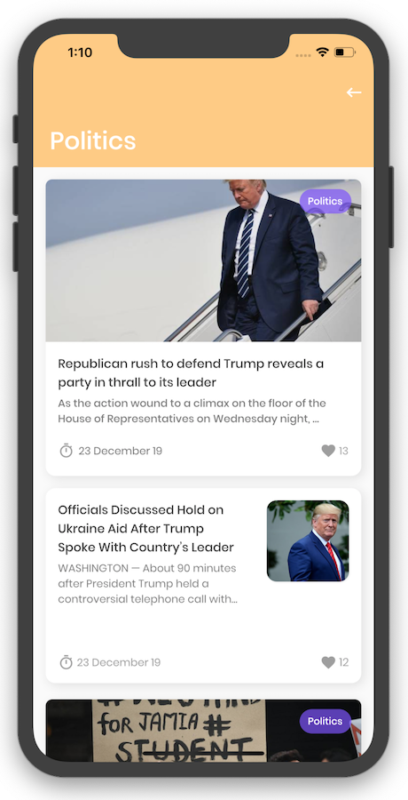 News Hour - Flutter News App for Android & iOS with Admin Panel by mrblab24