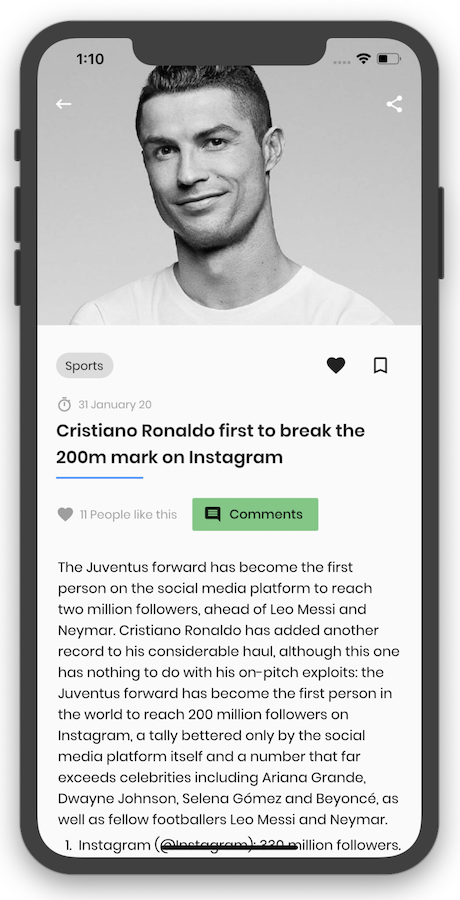 News Hour - Flutter News App for Android & iOS with Admin Panel by mrblab24