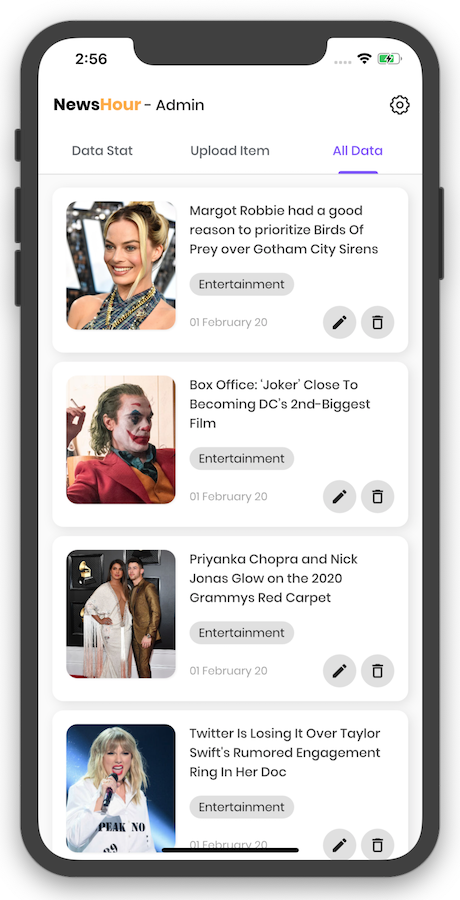 News Hour - Flutter News App for Android & iOS with Admin Panel by mrblab24