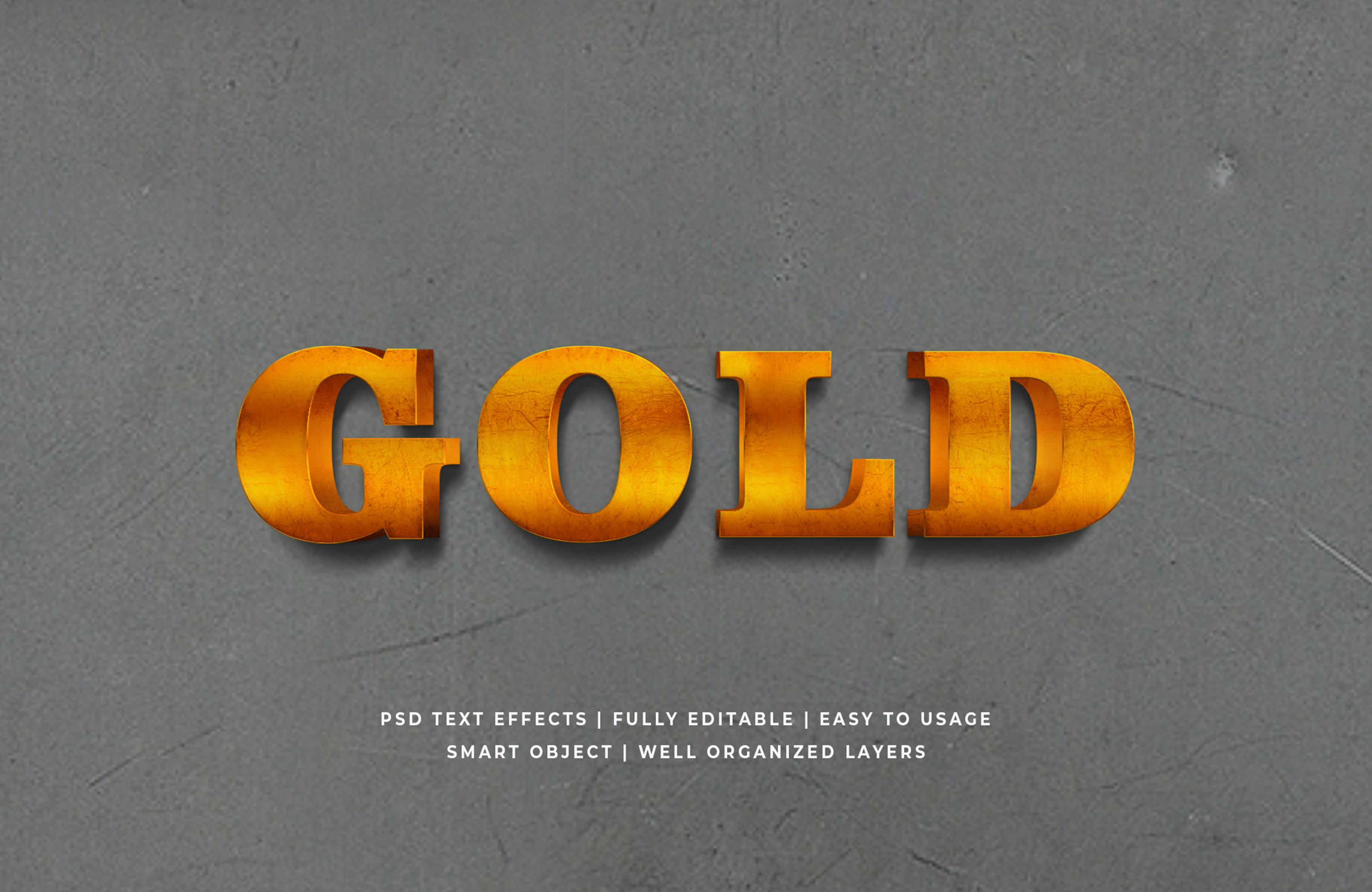 Metallic 3d Text Style Effect Mockup, Add-ons | GraphicRiver