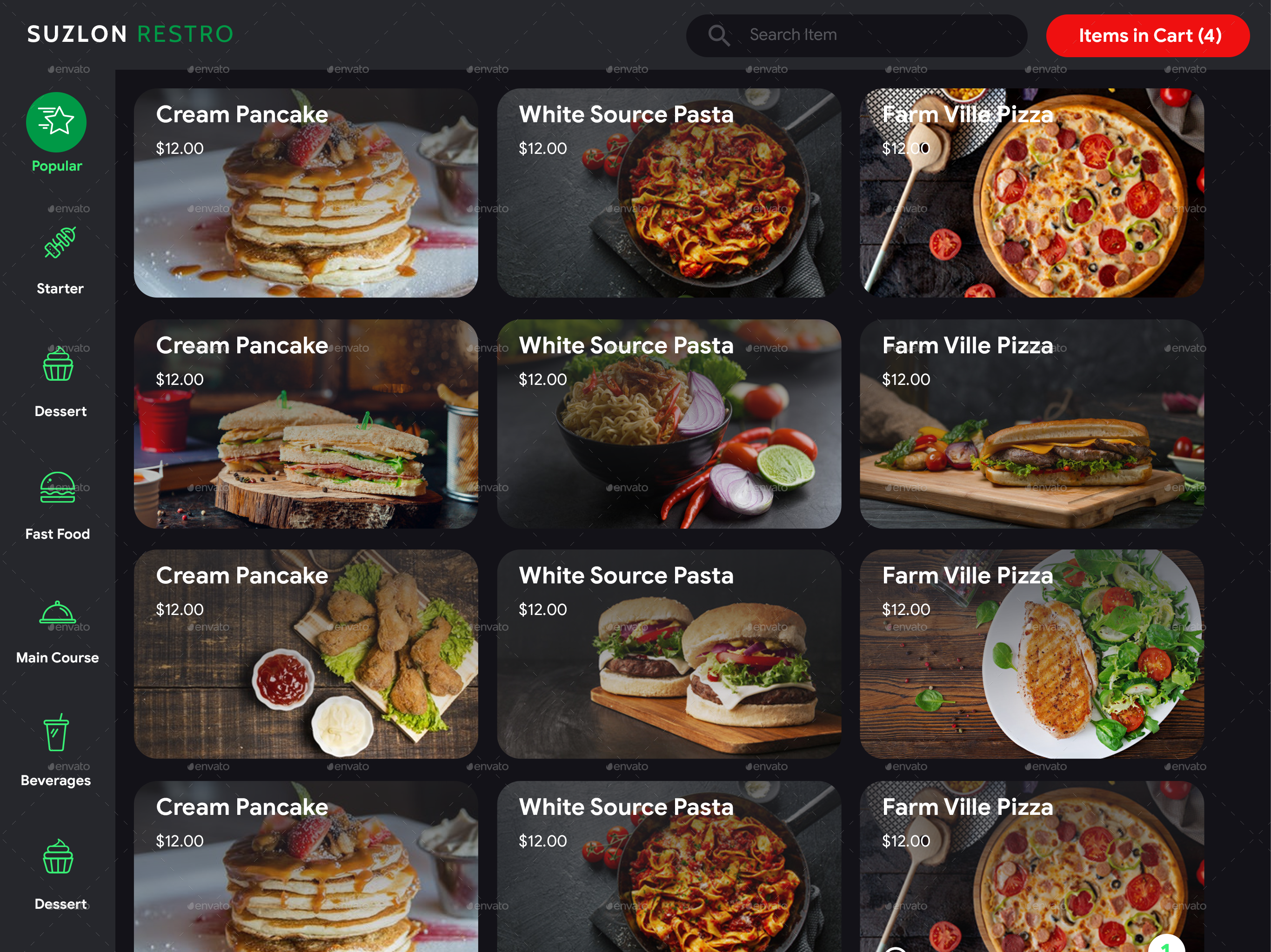 3 App UI| Restaurant POS System Software| Restaurant Kitchen App UI ...
