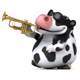 Fun Cow with Saxophone, Graphics | GraphicRiver