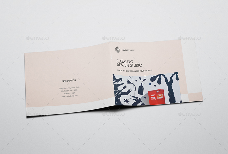 A5 Catalog Brochure, Print Templates | GraphicRiver