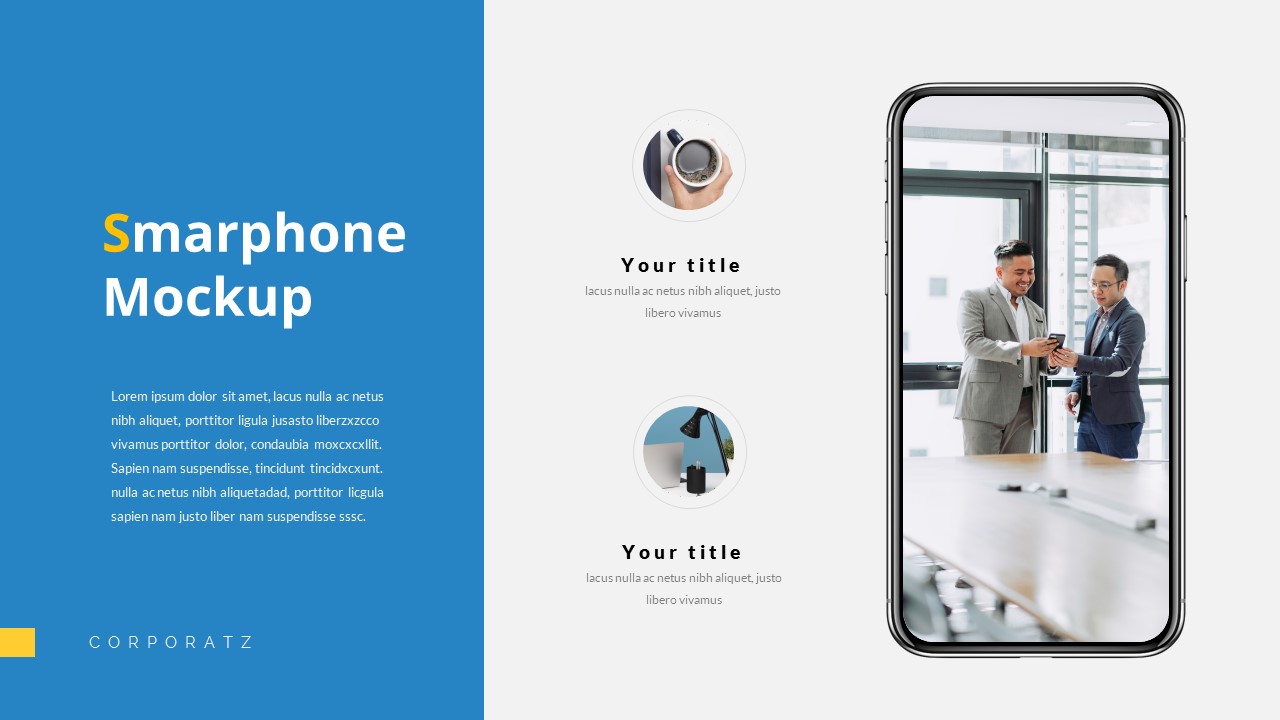 Corporatz – Creative Business PowerPoint Template, Presentation Templates