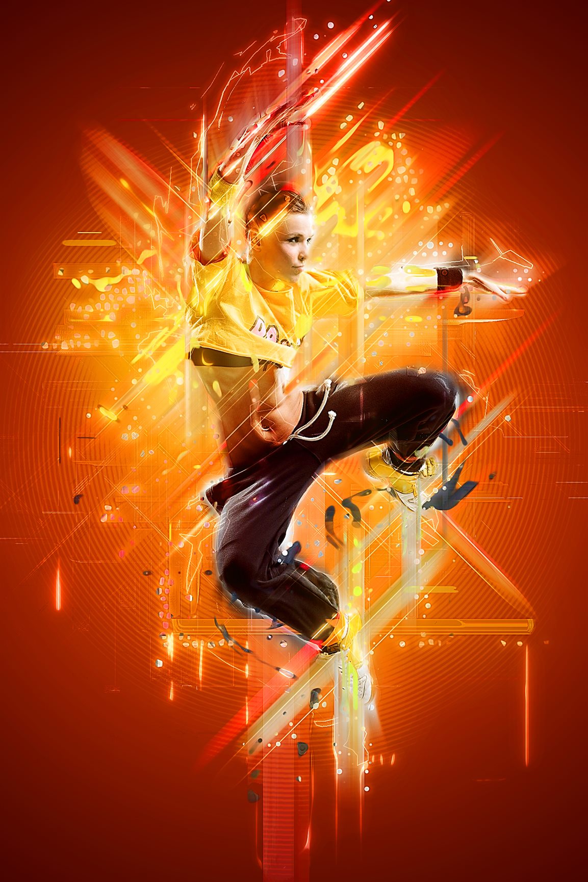 Abstract Photoshop Action, Add-ons | GraphicRiver