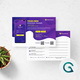 Mobile App Postcard Template, Print Templates | GraphicRiver