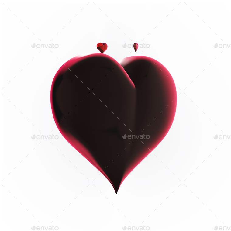 Isolated Hearts, Graphics | GraphicRiver