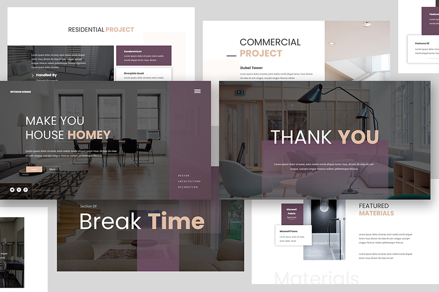 Interior Design Powerpoint Presentation, Presentation Templates ...