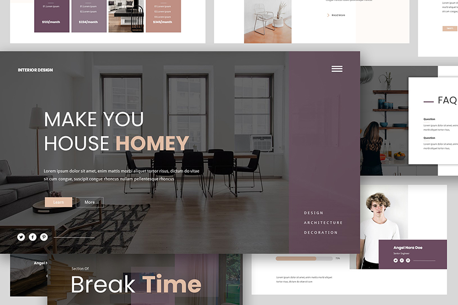 Interior Design Powerpoint Presentation, Presentation Templates ...