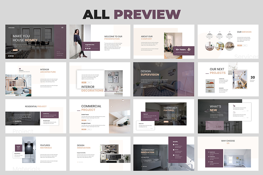 Interior Design Powerpoint Presentation, Presentation Templates ...