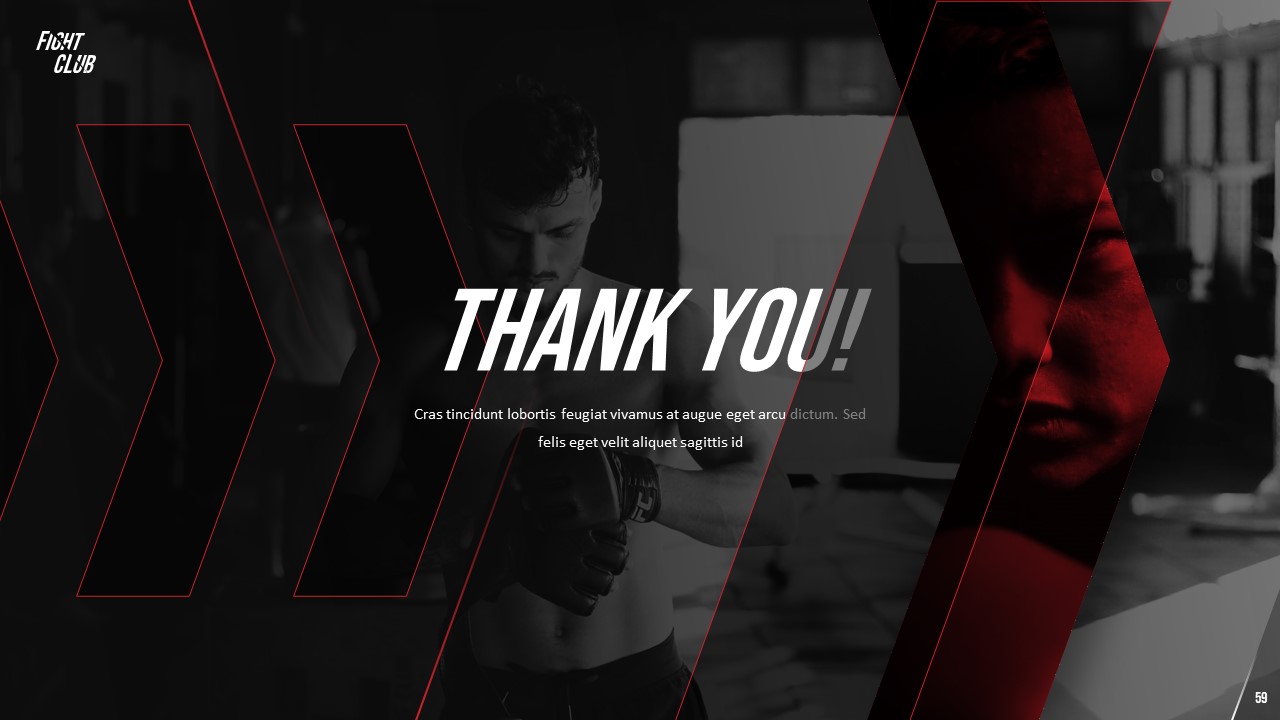 Fight Club Sports Presentation Template by Slidesignus | GraphicRiver