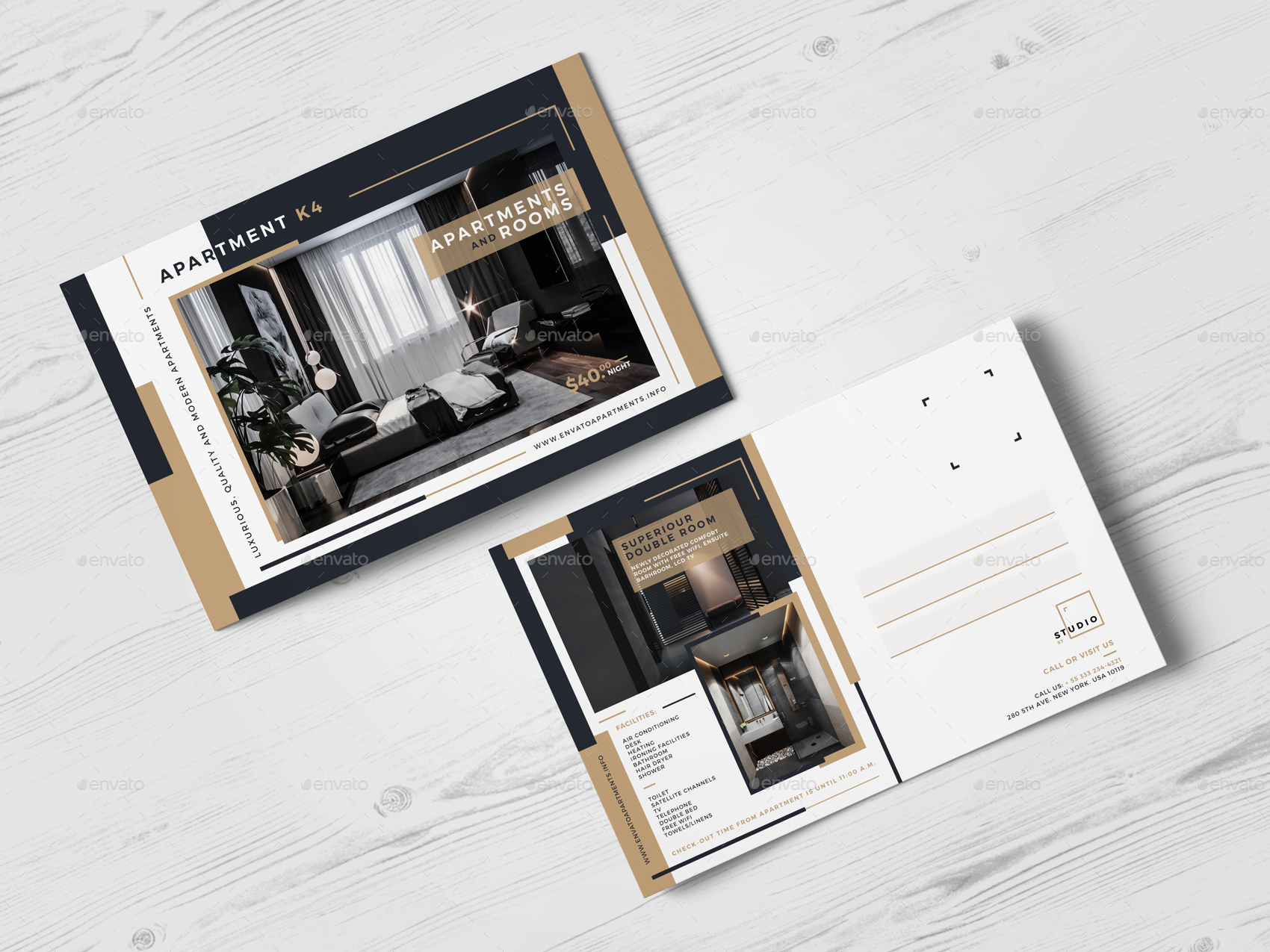 Apartment Postcard Template, Print Templates | GraphicRiver