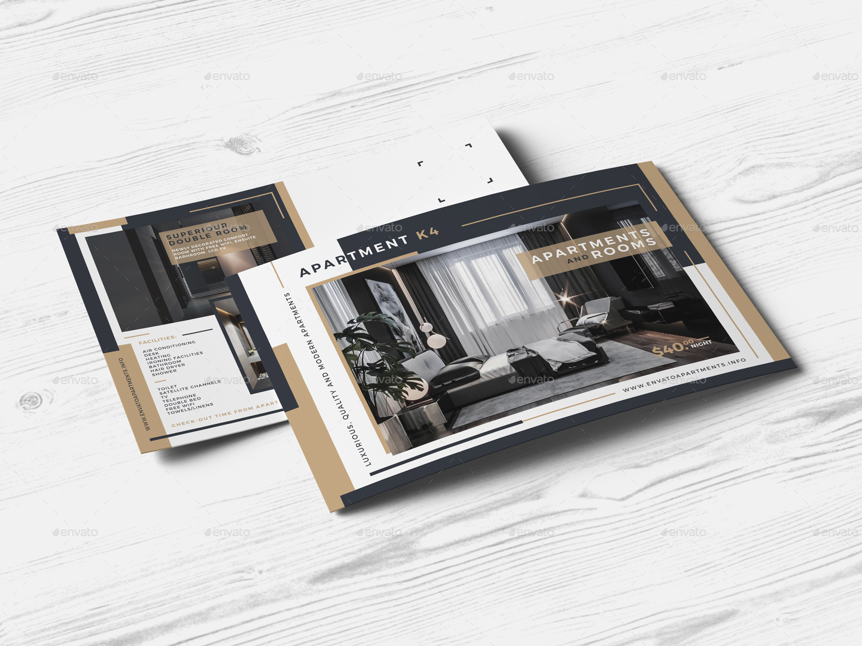 Apartment Postcard Template, Print Templates | GraphicRiver